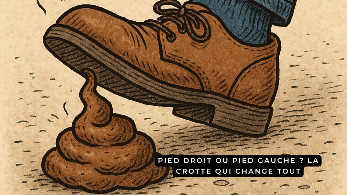 Marcher sur une crotte : signification pied droit ou pied gauche ...